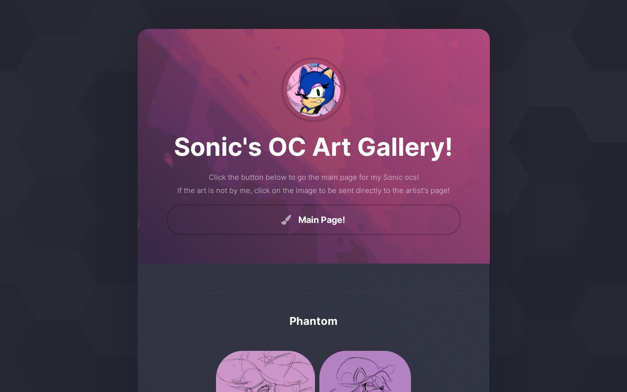 Sonic's OC Art Gallery